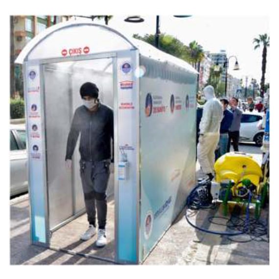 Sanitizing | Sanitizer Tunnel Spray Gate Manufacturers in india